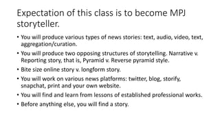 Blog and finding stories | PPTX