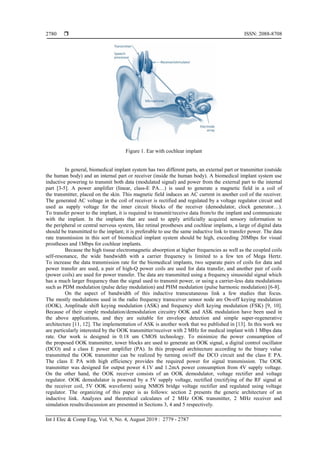 Design of 2MHz OOK transmitter/receiver for inductive power and data ...