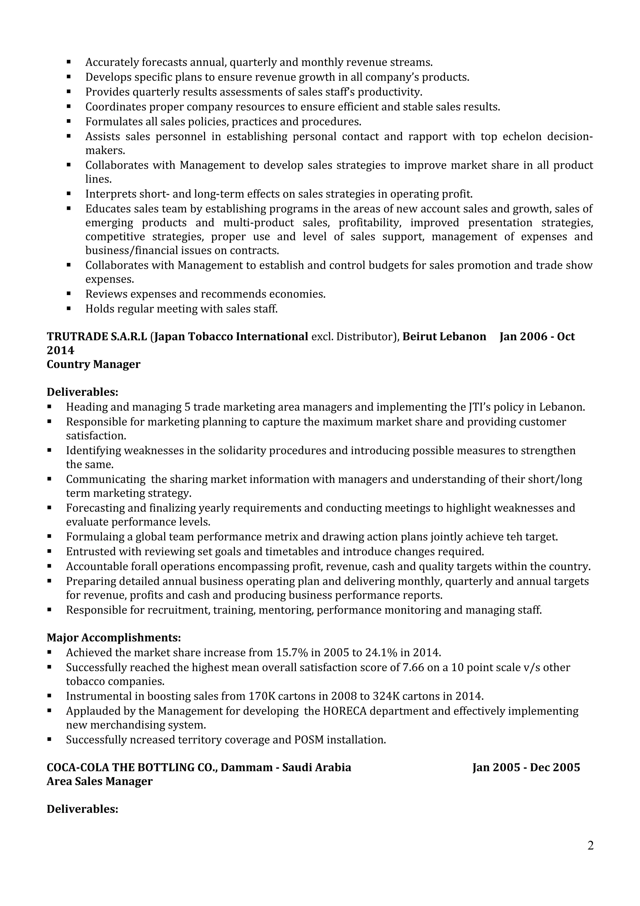 Resume - Mr. Bassem H Mansour | PDF