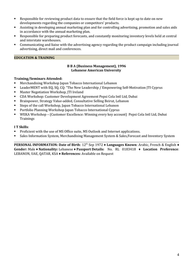 Resume - Mr. Bassem H Mansour | PDF