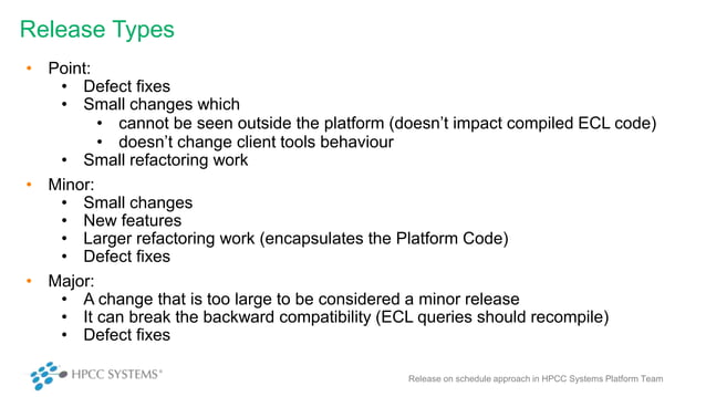 Release Cycle Changes | PPT