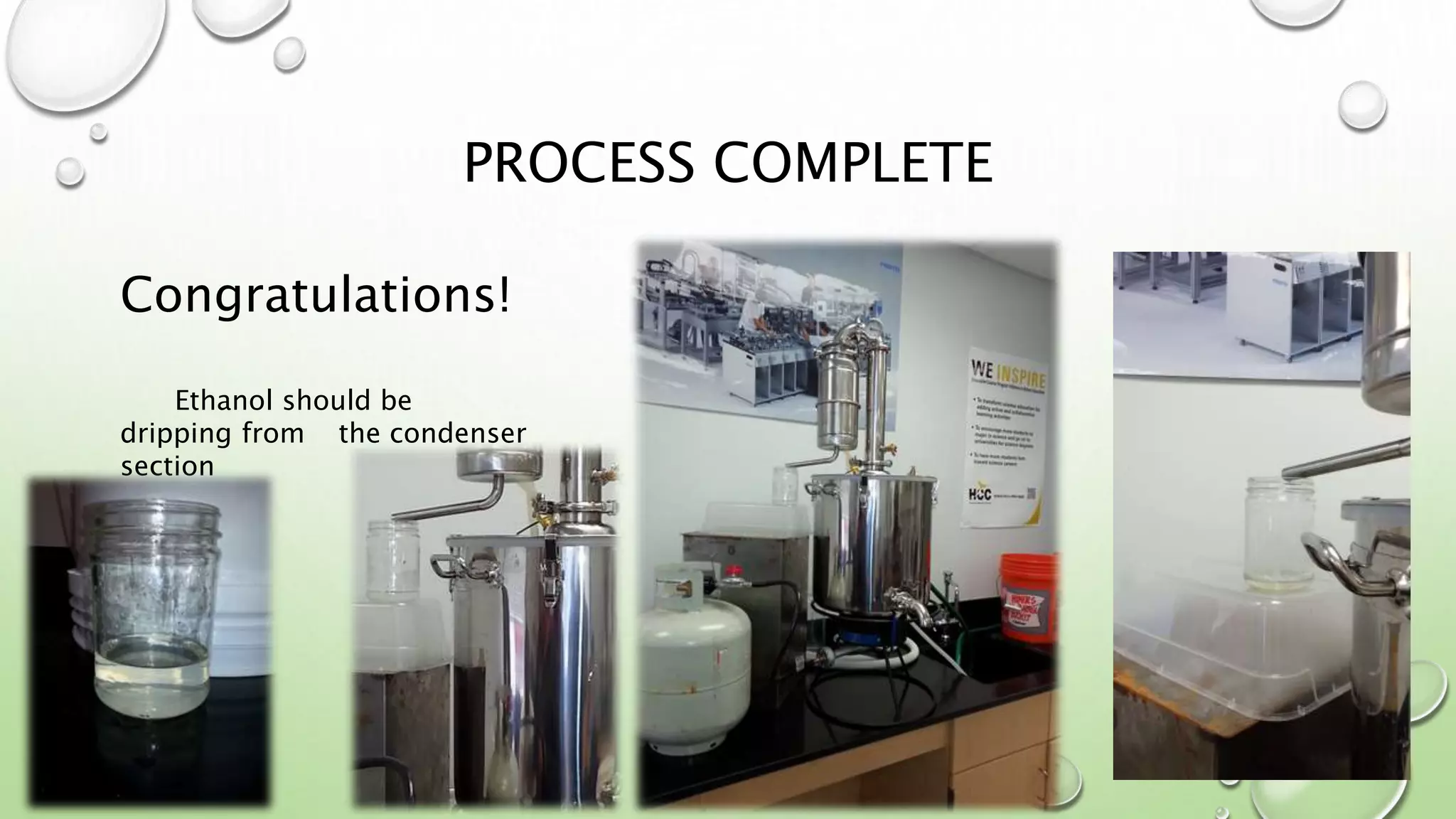 Ethanol Fermentation & Distillation | PPTX | Alcoholic Beverages | Food ...