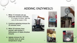 Ethanol Fermentation & Distillation | PPTX