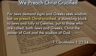 We Preach Christ Crucified | PDF