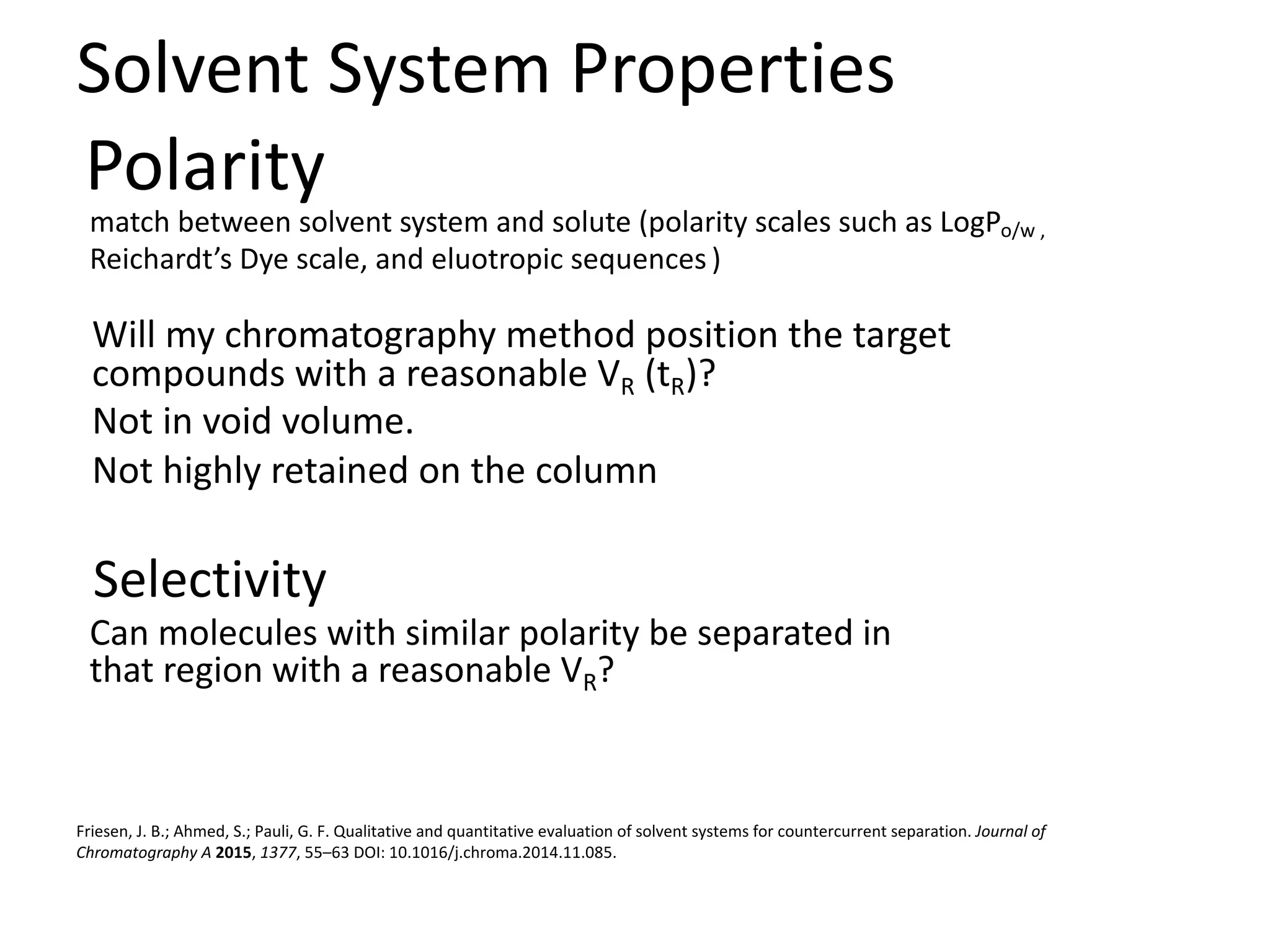 solvent system formulation | PDF