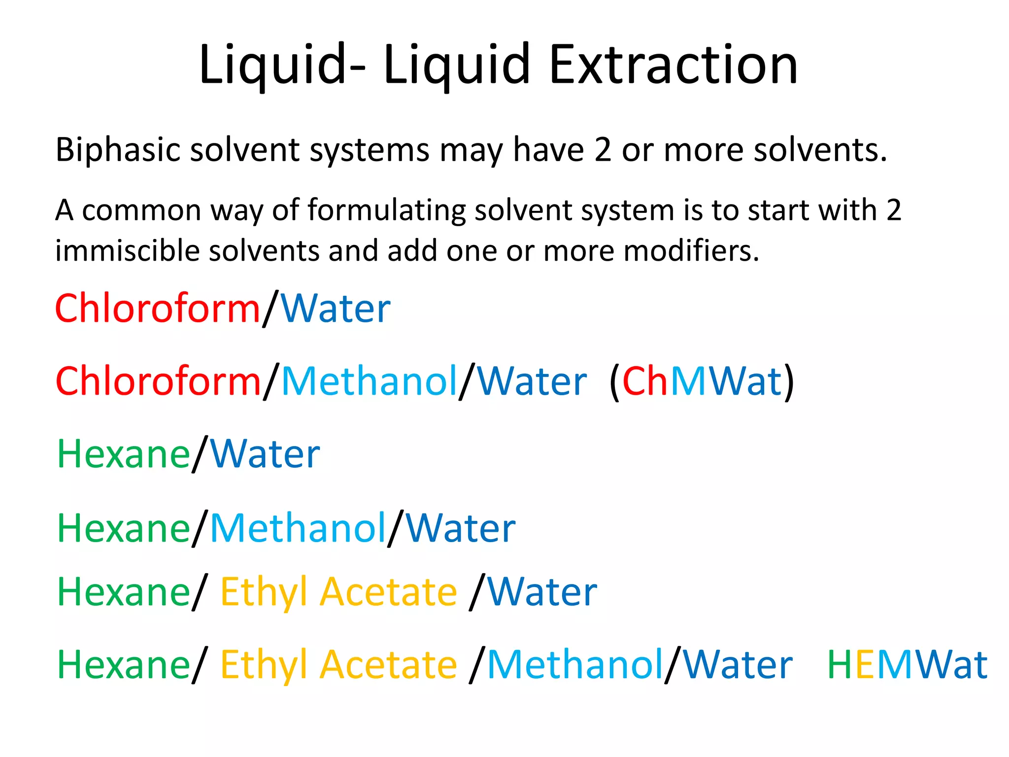 solvent system formulation | PPT