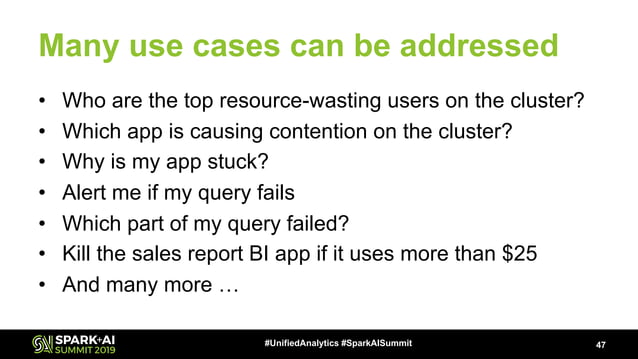 An AI-Powered Chatbot to Simplify Apache Spark Performance Management | PPT