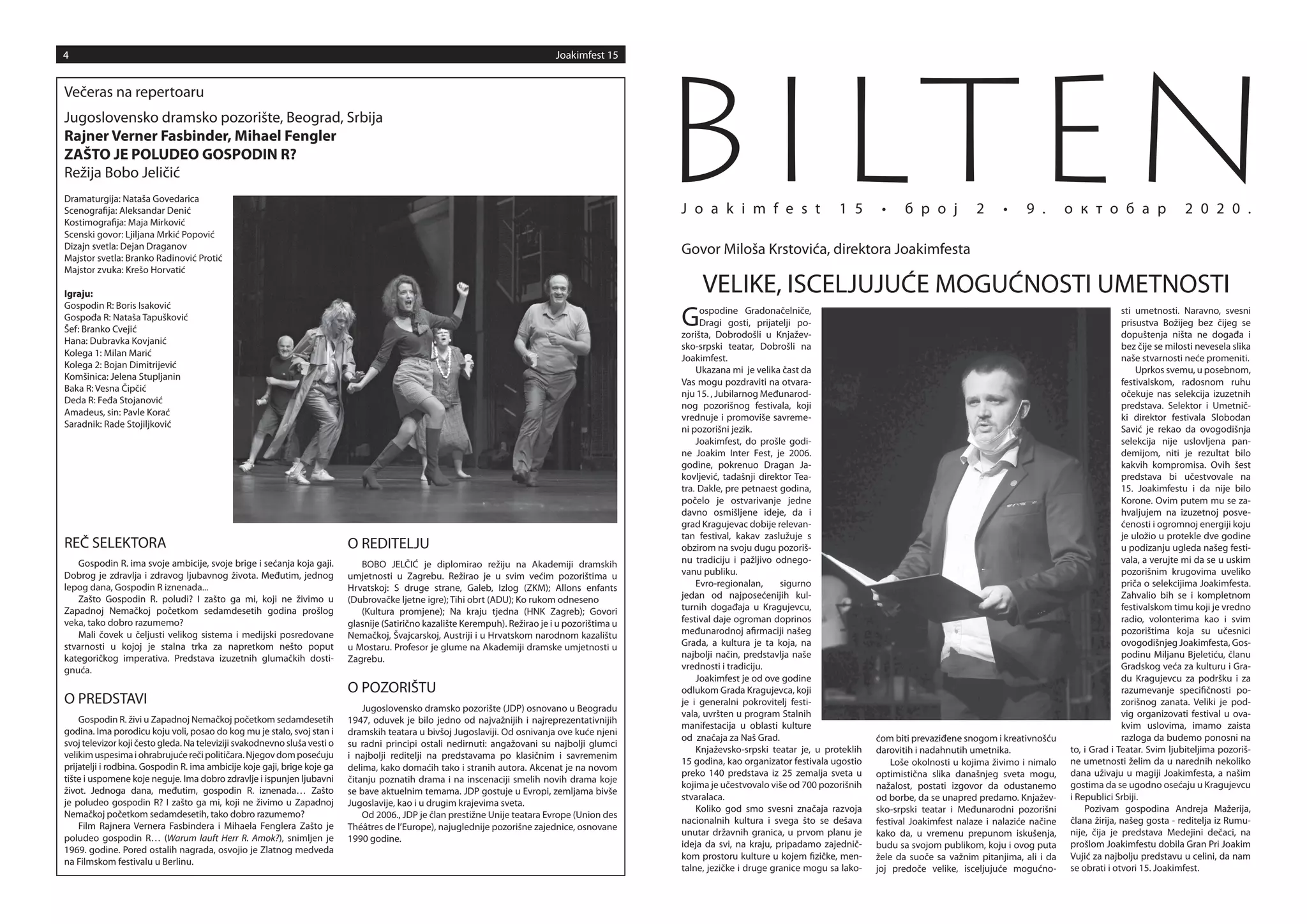 15. Joakimfest Bilten 2. | PPT