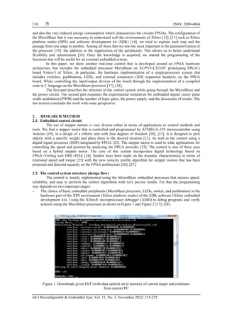 Proposal of a reliable embedded circuit to control a stepper motor using microblaze soft-core ...