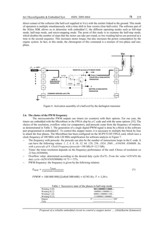 Proposal of a reliable embedded circuit to control a stepper motor using microblaze soft-core ...
