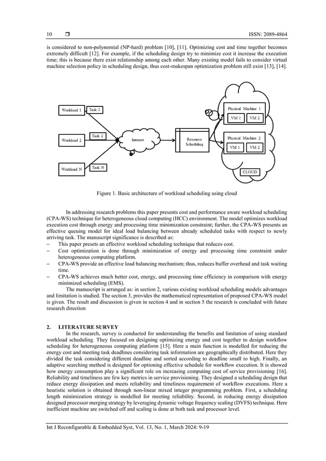 Cost and performance aware scheduling technique for cloud computing environment | PDF