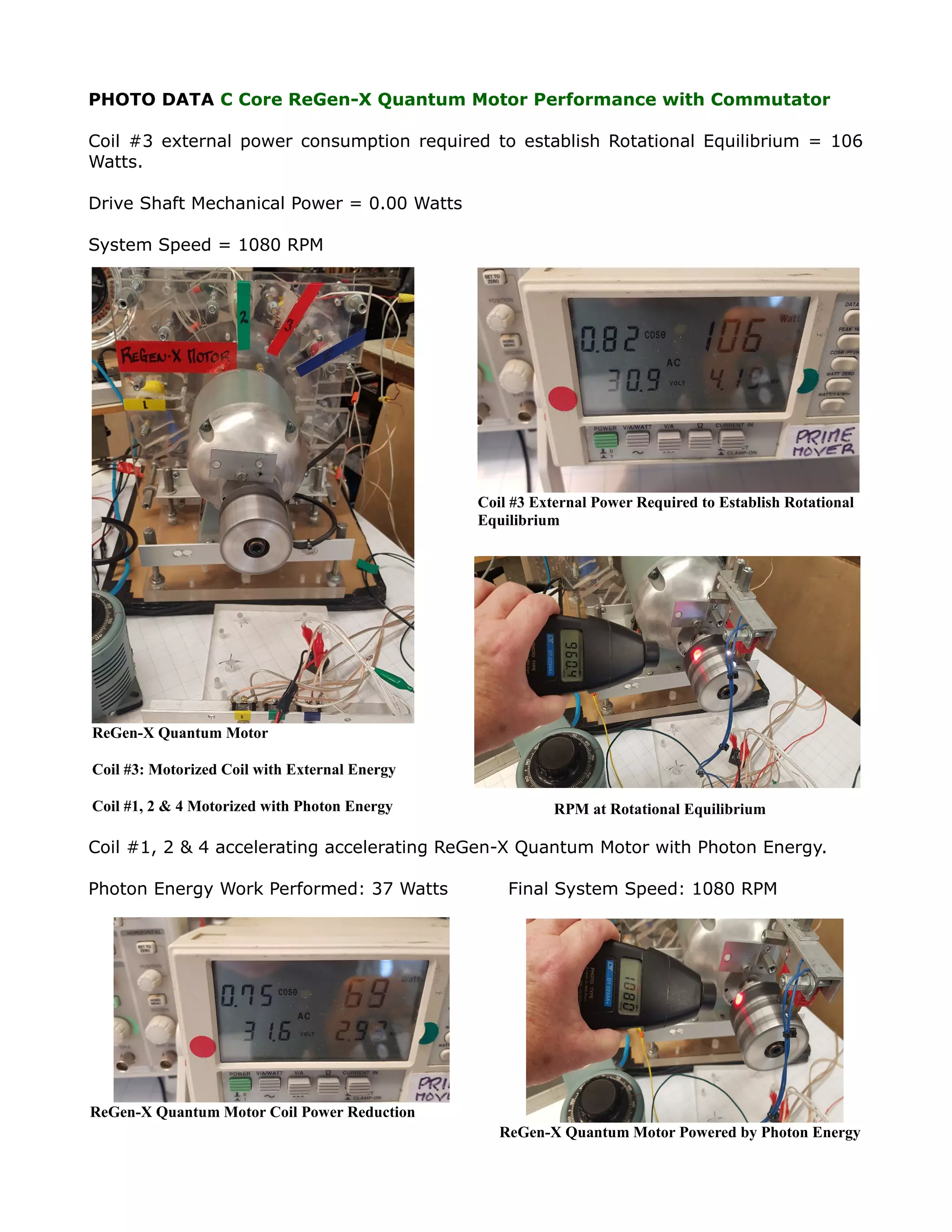 02,21,21 ReGenX Generator and ReGen-X Quantum Motor Test and ...