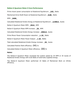 02,21,21 ReGenX Generator and ReGen-X Quantum Motor Test and ...