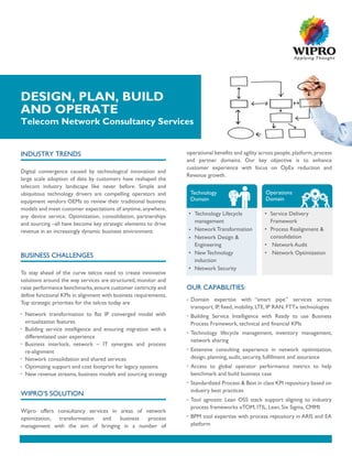 Network Consultancy Services | PDF | Telecommunications Industry ...