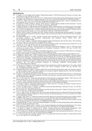 Empowering anomaly detection algorithm: a review | PDF | Internet | Computing