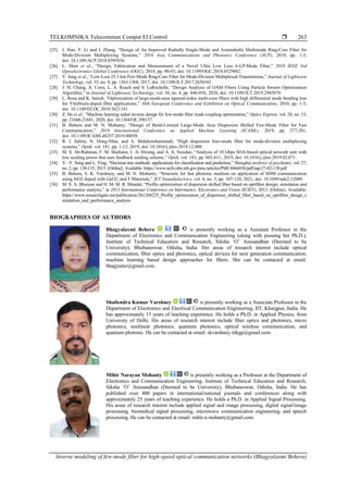 Inverse modeling of few-mode fiber for high-speed optical communication ...