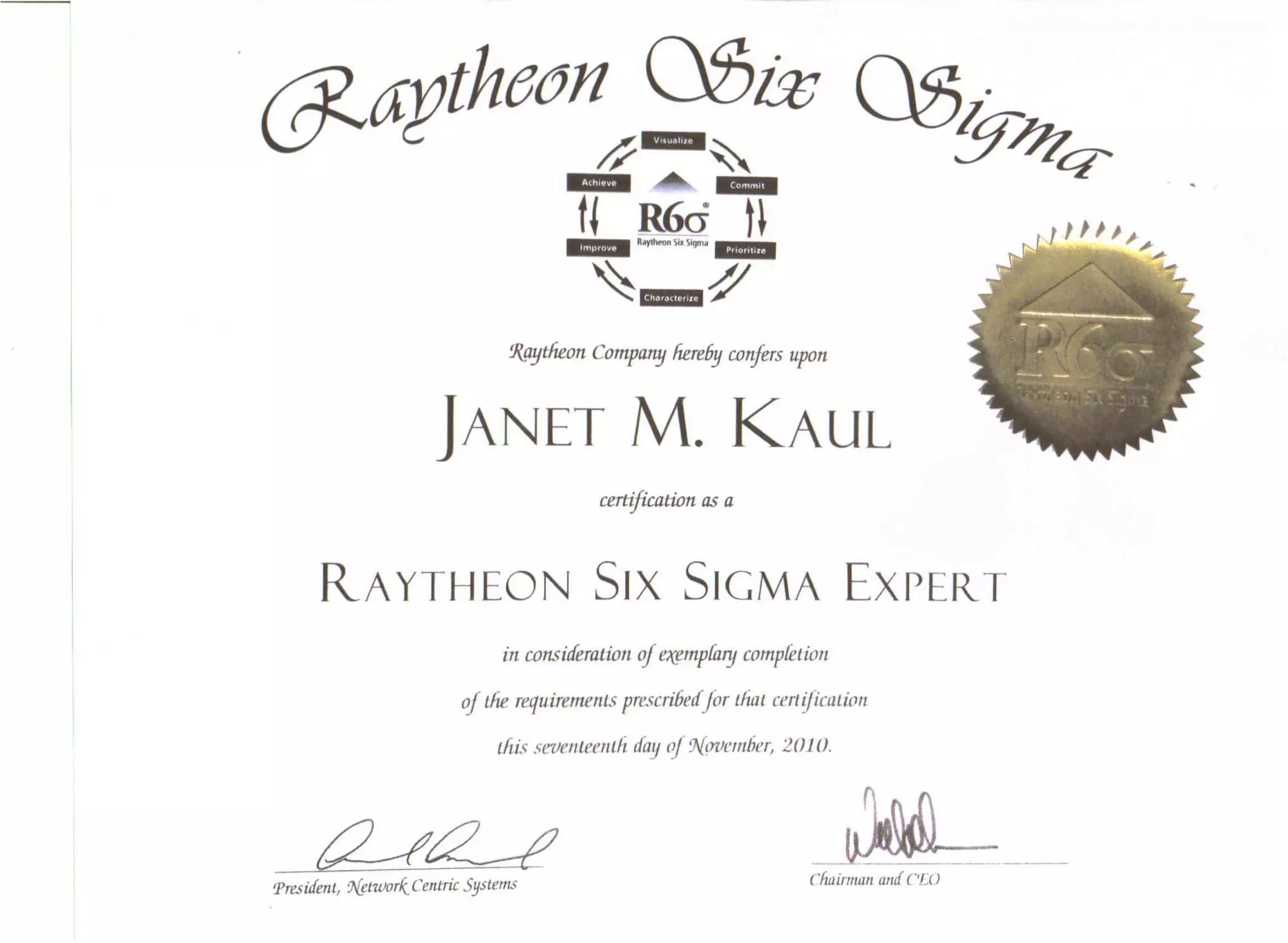 Raytheon Ref & Cert | PDF