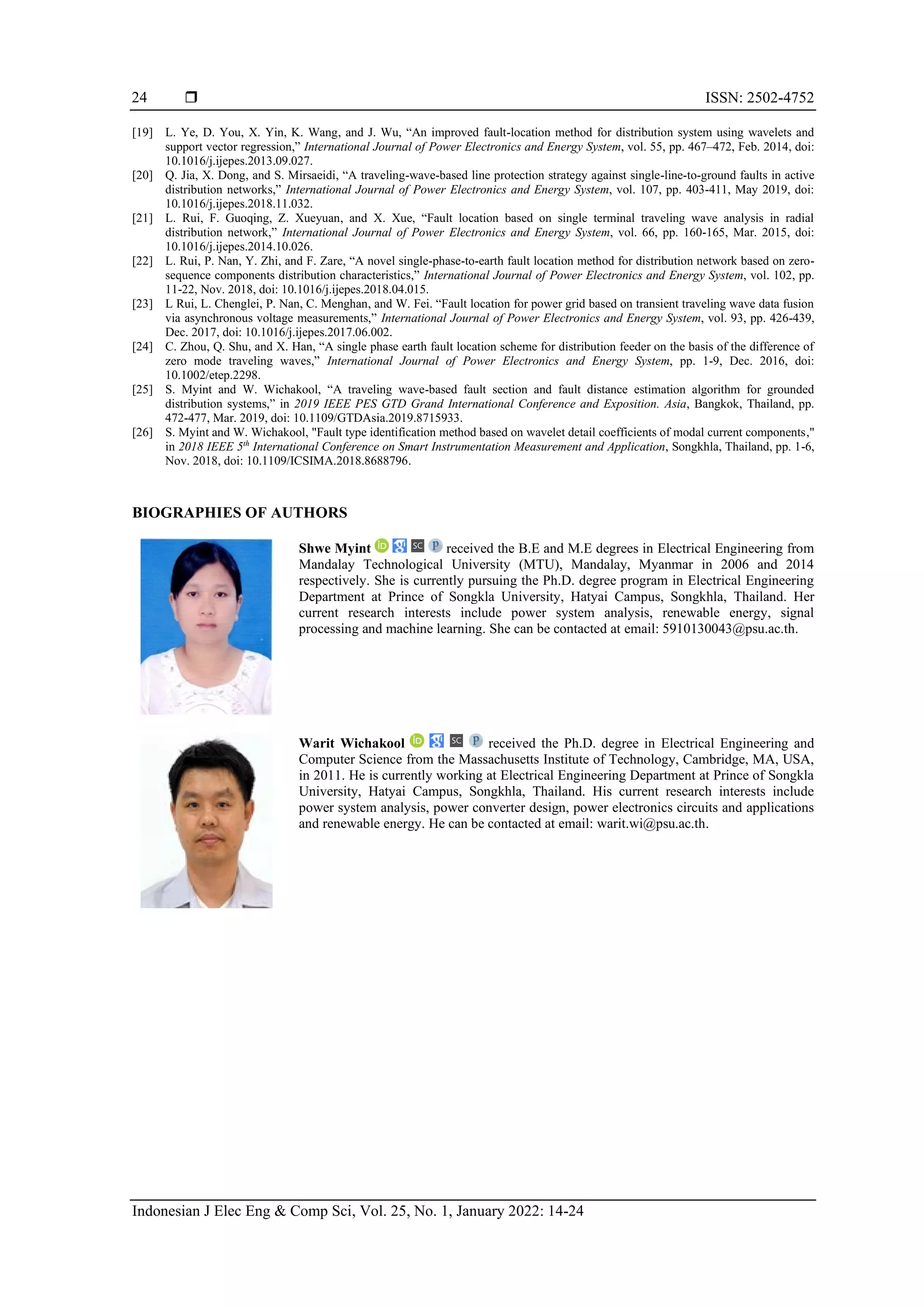 A Simple Faulted Phase Based Fault Distance Estimation Algorithm For A Loop Distribution System