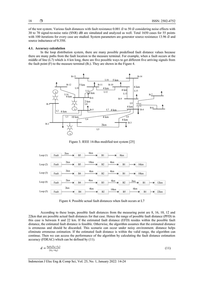 A Simple Faulted Phase Based Fault Distance Estimation Algorithm For A