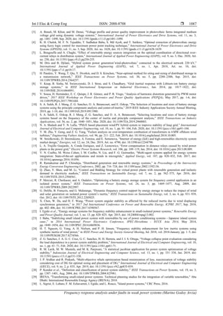 Frequency response analysis under faults in weak power systems | PDF