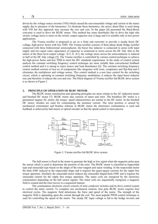 Power Quality Analysis of Vienna Rectifier for BLDC Motor Drive Application | PDF