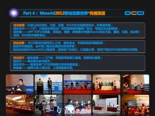 Mworld2012移动互联世界亮点解析 | PPT