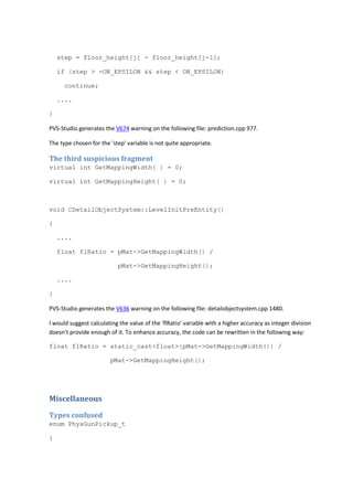 Checking the Source SDK Project | PDF