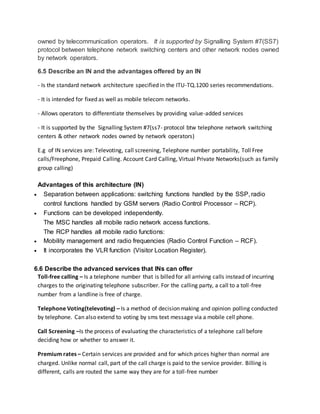 022 advanced telecommunication systems in | PDF