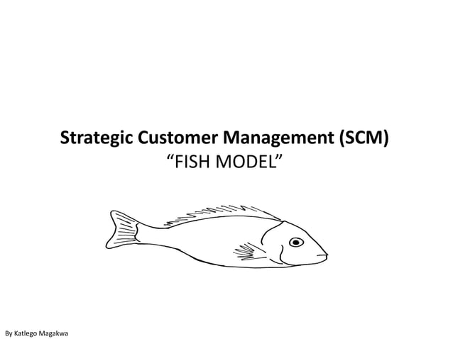 Strategic Customer Management Framework - My FISH Model | PPT