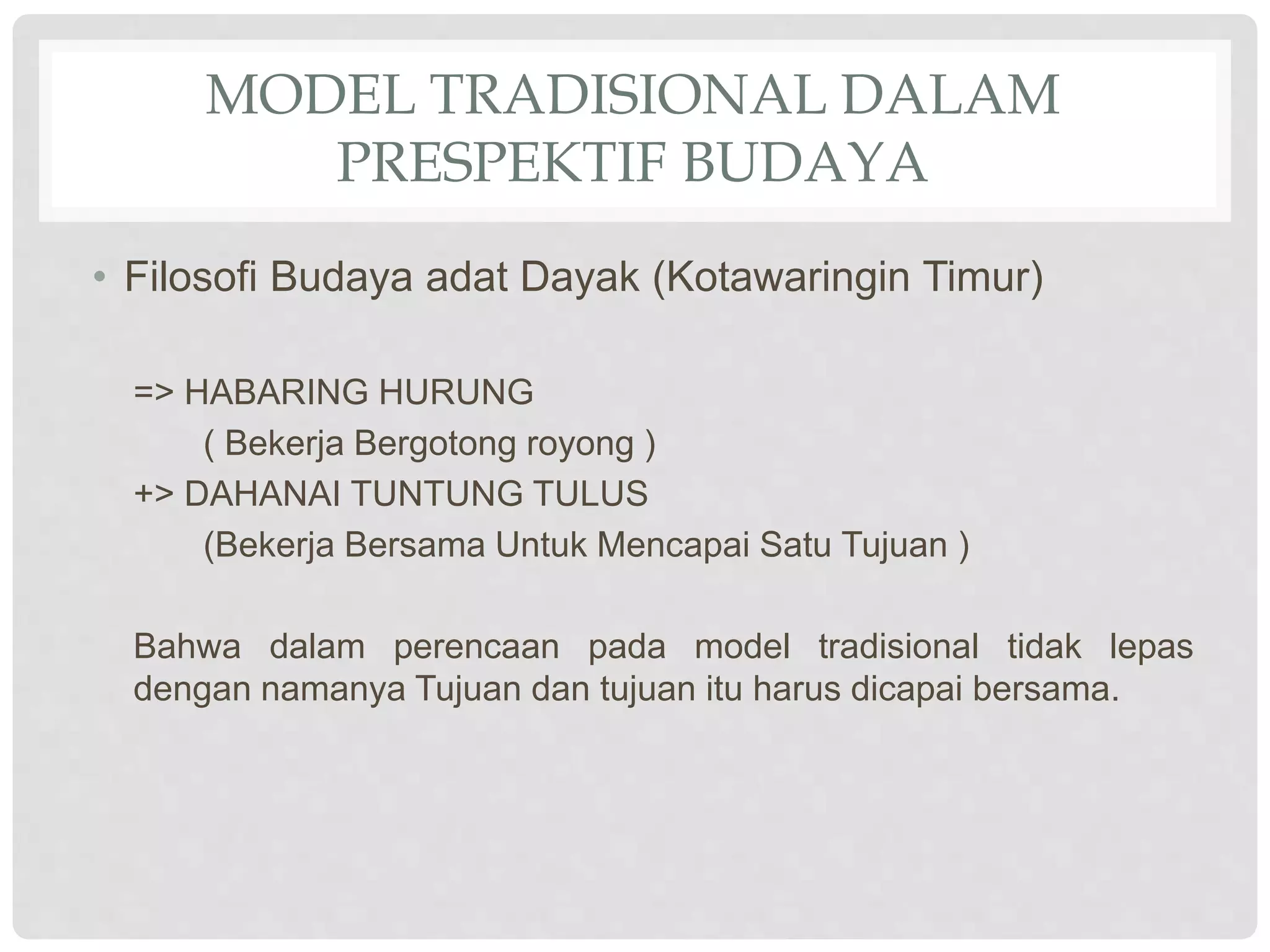 Dasar Manajemen (Harold Koontz) Lanjutan Model Tradisional | PPTX