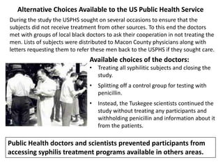 Tuskegee Experiment | PPTX