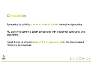 Building Genomic Data Processing and Machine Learning Workflows Using Apache Spark with Anupama ...