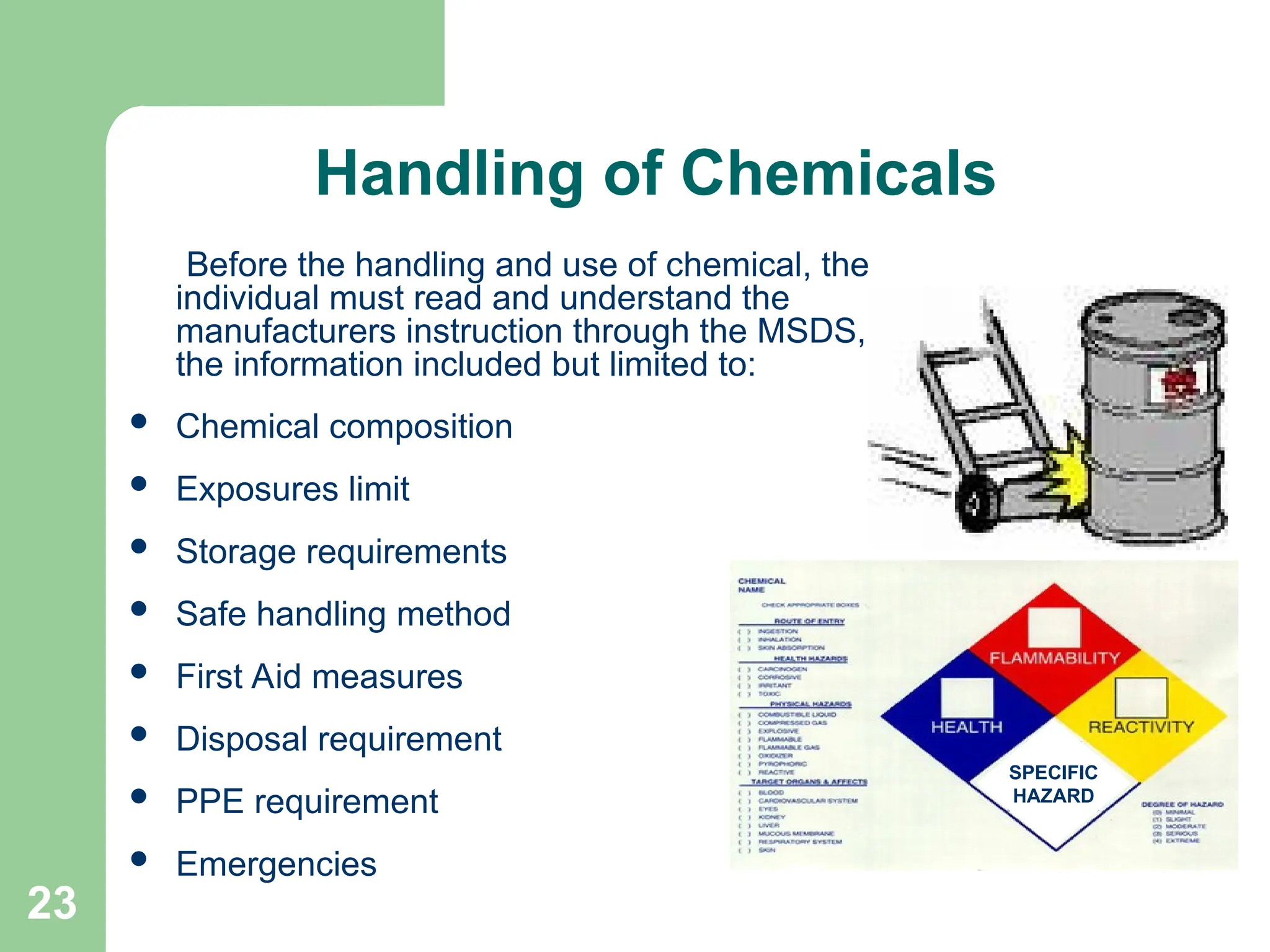 022 Manual Handling.ppt for safe handling of material & about body posture | PPT