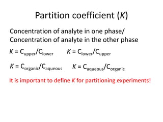 Partitioning experiments | PPT