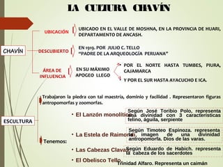 La Cultura Chavín.Lic.Rolando Ramos Nación. | PPT