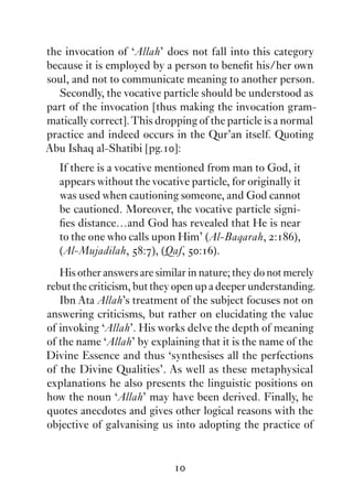 Invoking The Divine Name Allah | PDF