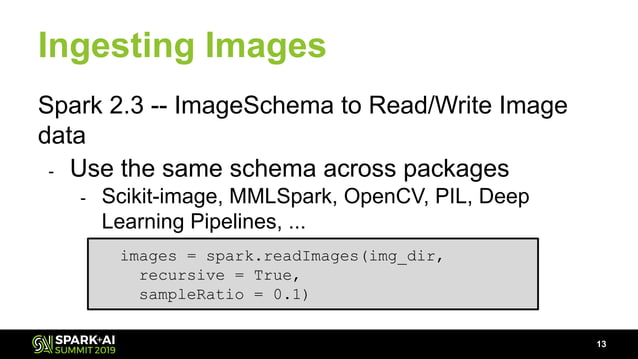 Geospatial Analytics at Scale with Deep Learning and Apache Spark | PPT
