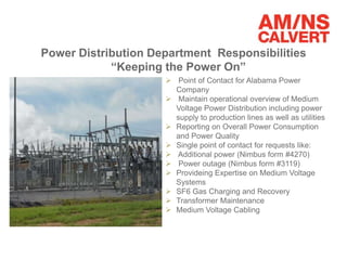 Power Distribution HVAC Responsibilities | PPT