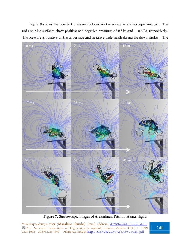 Analysis of Roll Rotation Mechanism of a Butterfly for Development of…