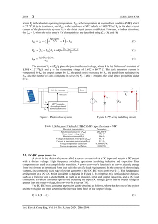 Enhancing photovoltaic system maximum power point tracking with fuzzy logic-based perturb and ...