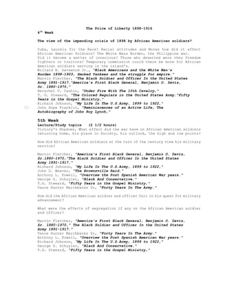 COURSE OUTLINE | PDF