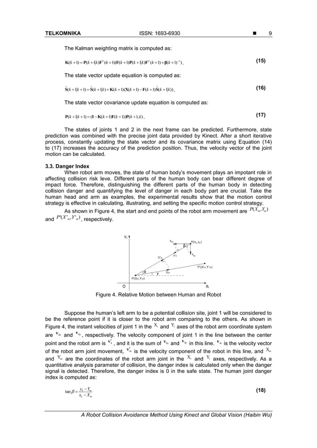 A Robot Collision Avoidance Method Using Kinect and Global Vision | PDF