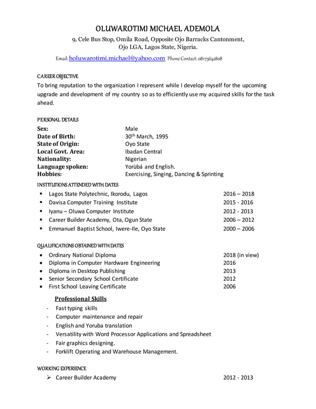My CV | DOCX