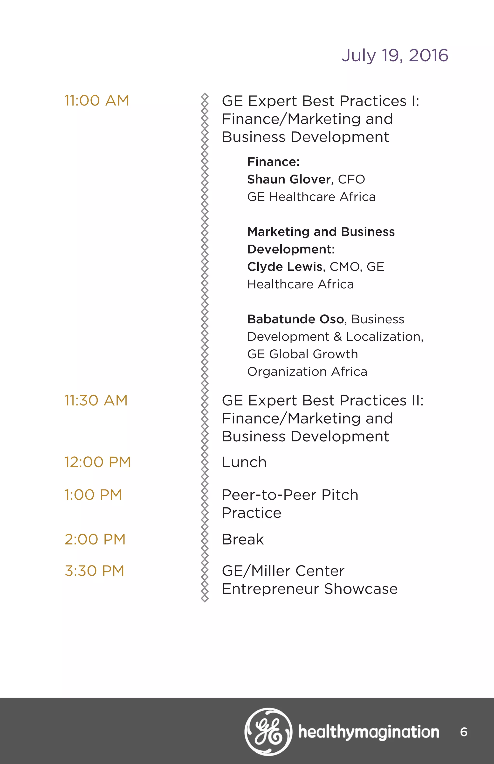 GEFinalEditsProgram | PDF