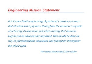 Engineering Mission Statement | DOCX