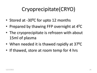 023 Clinical uses of blood & blood components-jhpiego.pptx