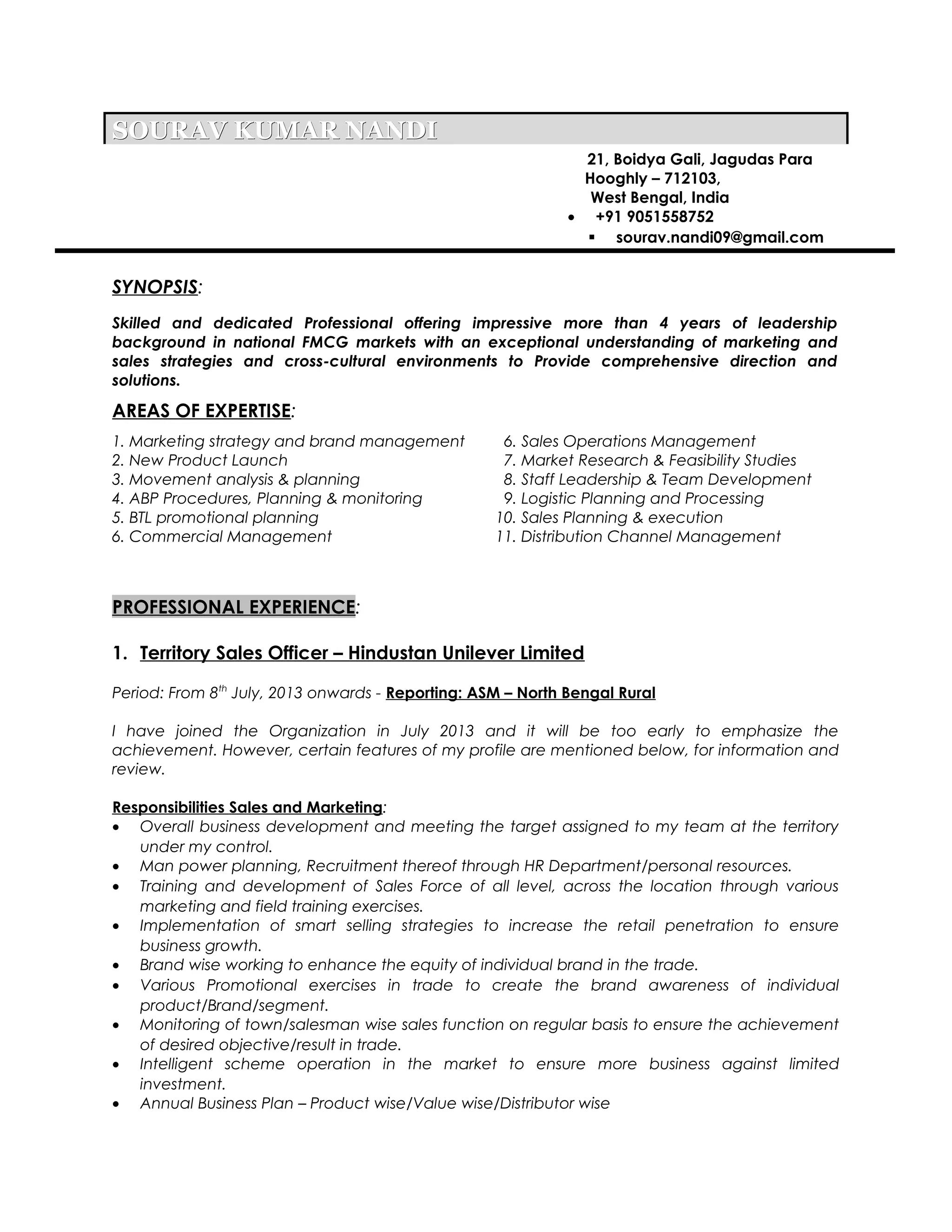 Sourav Nandi_CV | DOC