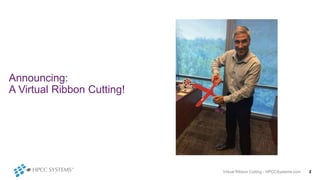 Community Website: Virtual Ribbon Cutting | PPT