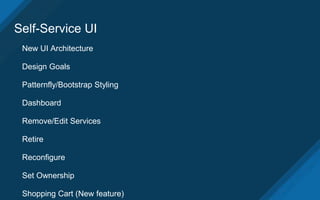 Self-Service UI - Hapreet Kataria, Erik Clarizio - ManageIQ Design ...
