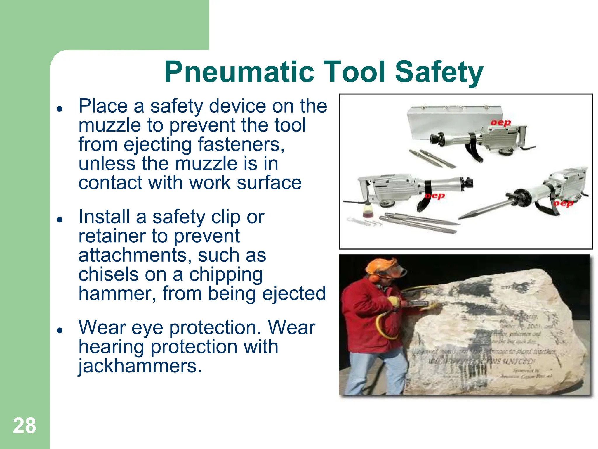 Construction electrical safety 023 Power and Hand Tools Safety.ppt